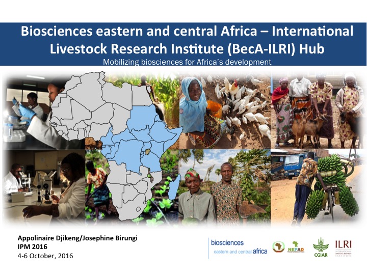 An updated look at ILRI research programs: The Biosciences eastern and ...